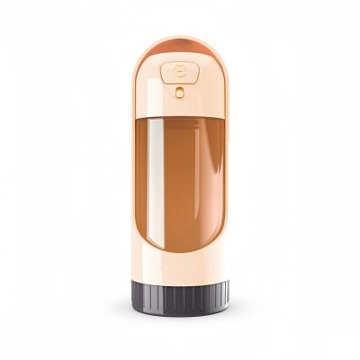 China Portable Pet Drinking Bottle with Filter Leak Proof Dog Water Dispenser 500ml for sale