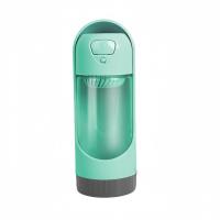 China Portable Pet Water Bottle with Activated Carbon Filter 500ml Outdoor Dog Water Dispenser Travel Cup for sale