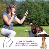 China Copper Dog Training Whistle Adjustable Frequency Whistle For Dog Positive Behavior for sale