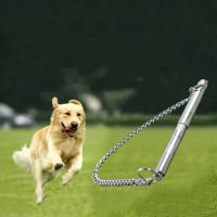 China Adjustable Frequency Ultrasonic Dog Training Whistle For Agility Training for sale
