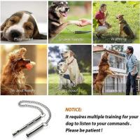 China Adjustable Frequency Ultrasonic Dog Training Whistle For Agility Training for sale