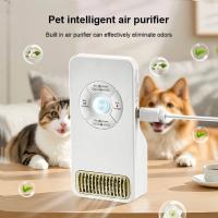 China Portable Automatic Air Deodorizer Pet Odor Air Purifier With Negative Ion Technology for sale