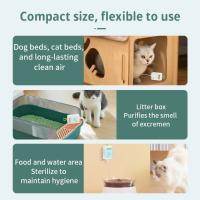 China USB Plug-in Car Air Purifier Odor Eliminator 5W Portable Deodorizer for Pet Litter Box for sale