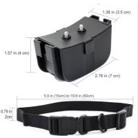China Rainproof 300m Remote Pet Trainer Shock And Vibration Dog Collar With LCD Display for sale