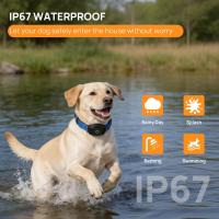 China Wireless GPS Smart Dog Collar Shock Vibration Training Electronic Fencing System for sale