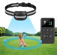 China GPS Wireless Dog Fence Rechargeable Waterproof Pet Containment System 1000m Radius for sale