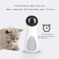 China Automatic Smart Cat Laser Toy Interactive Training Entertaining Multi Angle Adjustable USB Charge for sale