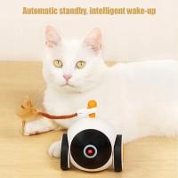 China Automatic Rolling Smart Cat Toy Ball Interactive Electric Remote Control Car Cat Toy for sale
