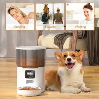 China Cats Smart Pet Feeder 4L Automatic Pet Food Dispenser 6 Meals Daily 40 Servings for sale