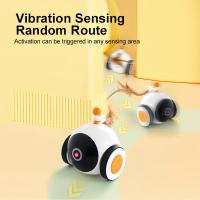 China Indoor Smart Pet Toy Interactive Motion Activated Rechargeable Automatic Cat Toy for sale