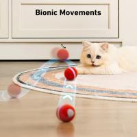 China Electric Smart Pet Toy Interactive Cat Bouncing Ball Auto Rotating Toy For Dog for sale