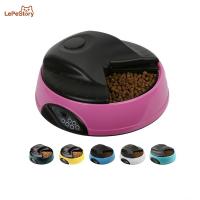 China Pet Cat Puppy Automatic Animal Feeder With 4 Trays Programmable Timer for sale