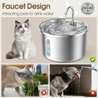 China Smart Pet Water Fountain 2.2L Large Capacity Automatic Cat Drinking Fountain for sale