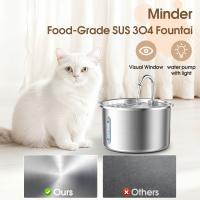 China Smart Pet Water Fountain 2.2L Large Capacity Automatic Cat Drinking Fountain for sale
