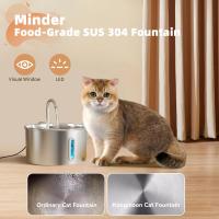 China Smart Pet Water Fountain 2.2L Large Capacity Automatic Cat Drinking Fountain for sale