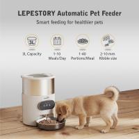 China 3L WiFi Smart Pet Feeder Automatic Timed Feeding Voice Prompts Stainless Steel for sale