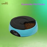 China 6 Tray Automatic Pet Feeder for Small Animals Dry and Wet Food Programmable Timer LCD Display for sale