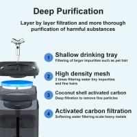 China Silent Pet Drinking Fountain Fully Automatic Intelligent Cat Water Dispenser for sale