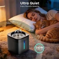 China Silent Pet Drinking Fountain Fully Automatic Intelligent Cat Water Dispenser for sale