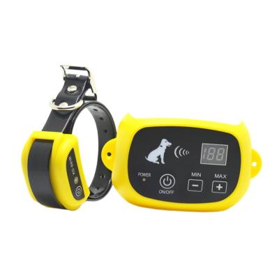 China Waterproof Wireless Pet Fence 500m Rechargeable Dog GPS Collar Outdoor for sale