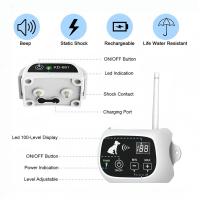 China Waterproof Wireless Pet Fence 500m Rechargeable Dog GPS Collar Outdoor for sale
