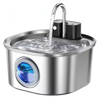 China Battery Operated Pet Water Fountain 3.2L Wireless Cat Water Dispenser 4200mAh for sale