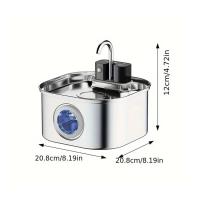 China 3.2L Wireless Cat Water Fountain 4200mAh Battery Operated Pet Drinking Dispenser for sale