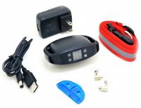 China Waterproof Rechargeable GPS Dog Fence Collar 1000m Range 775 Acres Wireless System for sale