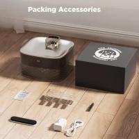 China Smart Round Corner Pet Water Fountain 7L Large Capacity Silent Water Dispenser with Dual Flow Modes for sale