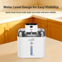 China Automatic Pet Water Fountain 4.2L Stainless Steel Tray Cat Dog Drinking Dispenser for sale