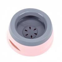 China No Spill Pet Water Bowl with Floating Disk Anti Splash Portable for Cats and Dogs 500ml for sale