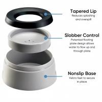 China Portable Pet Water Bowl Anti Splash Floating Water Dispenser for Small Medium Dogs Cats Travel Car for sale