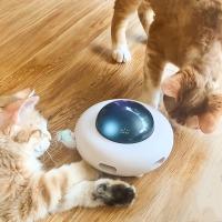 China UFO Automatic Smart Pet Toy For Dog Cat Stimulating Hunting Instincts for sale