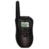 China Rainproof 300m Remote Pet Trainer Shock And Vibration Dog Collar With LCD Display for sale