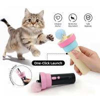 China Automatic Retractable Cat Wand Toy Lazy Interactive Cat Teaser for sale