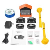 China Rechargeable Waterproof Wired Electronic Dog Training Fence System With 2 Receivers for sale