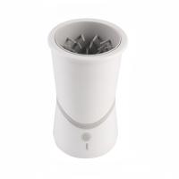 China Automatic Electric Dog Paw Cleaner Cup 1500mAh Rechargeable Pet Foot Washer with Silicone Bristles for sale