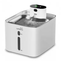 China Automatic Pet Water Fountain 4.2L Stainless Steel Tray Cat Dog Drinking Dispenser for sale