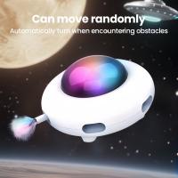 China Automatic Cat Teasing Toy Gravity UFO Intelligent Self Hi Feather Cat Teasing Stick for sale