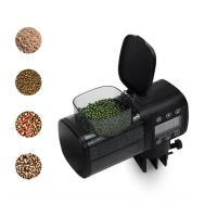 China Large Capacity Smart Automatic Fish Feeder 50g Timer Dispenser Moisture Proof 105℃ for sale