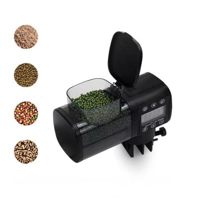 China Large Capacity Smart Automatic Fish Feeder 50g Timer Dispenser Moisture Proof 105℃ for sale