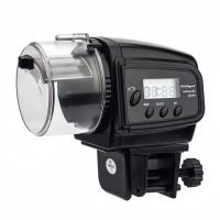 China Automatic Aquarium Fish Feeder Smart Timing Food Dispenser With Digital Display for sale