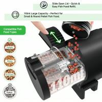 China Intelligent Timed Fish Tank Auto Feeder 12-48H Interval Aquarium Food Dispenser for sale