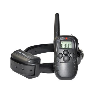China 300 Meters Remote Dog Training Collar Waterproof Rechargeable With LED Display for sale