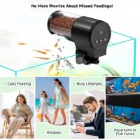 China Intelligent Timed Fish Tank Auto Feeder 12-48H Interval Aquarium Food Dispenser for sale