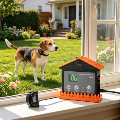 China In Ground Wired Invisible Electronic Pet Fence System Rechargeable for Dogs 200m 0.78 Acres for sale
