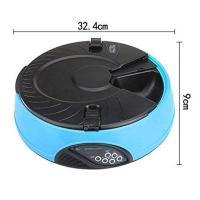 China Automatic Pet Feeder with LCD Display 6 Meal Timer for Dogs Cats Dry Wet Food 32cm for sale