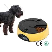China Automatic Pet Feeder with LCD Display 6 Meal Timer for Dogs Cats Dry Wet Food 32cm for sale