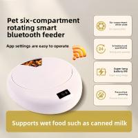 China Automatic Smart Pet Food Dispenser Tuya APP Remote Control Detachable Food Bowl for sale