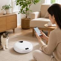 China Automatic Smart Pet Food Dispenser Tuya APP Remote Control Detachable Food Bowl for sale